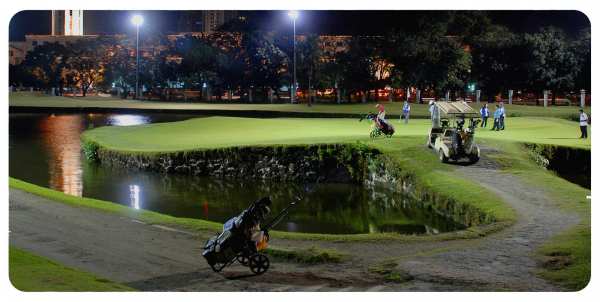Experience Night Golf by the Walls – Club Intramuros Golf Course