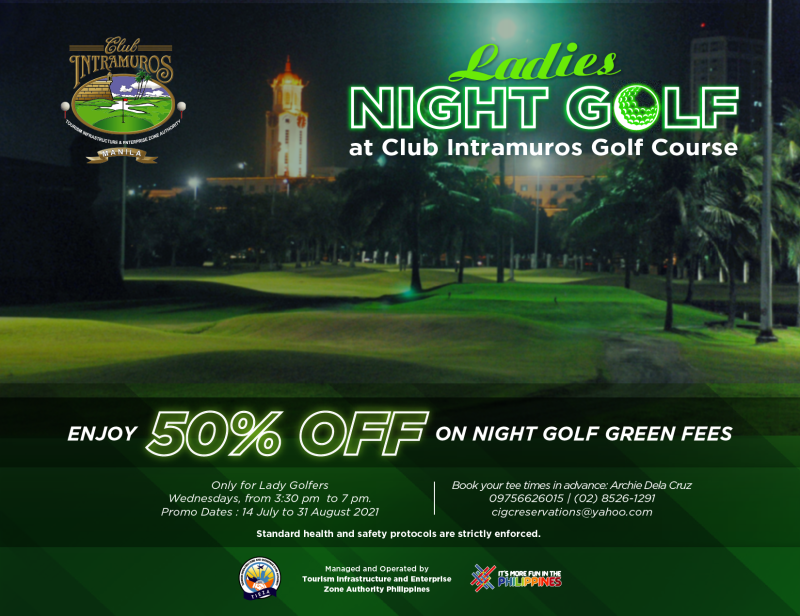 Ladies Night Golf at Club Intramuros Golf Course – Club Intramuros Golf ...